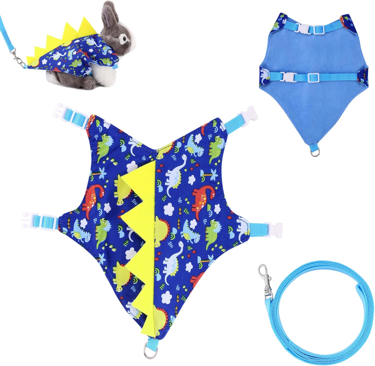 Mogoko Lindo Dinosaurio Arnés de Conejo con Correa, Chile | Ubuy