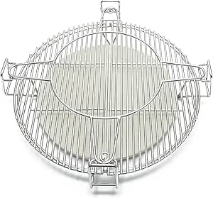 Amazon.com : Tmozyar Multi-Level Cooking Grates with Ceramic Heat ...