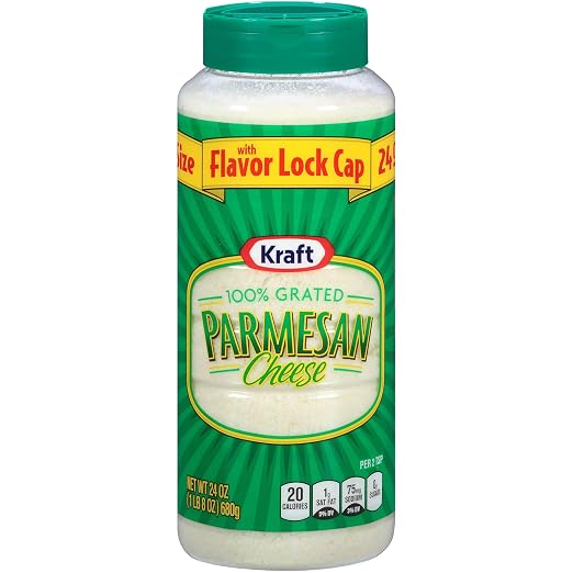 Amazon.com: Kraft 100% Grated Parmesan Cheese - 24oz by Kraft [Foods ...