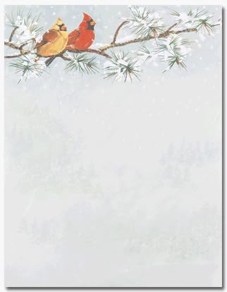 Amazon.com : Masterpiece Cardinals Letterhead - 8.5 x 11 - 25 Sheets ...
