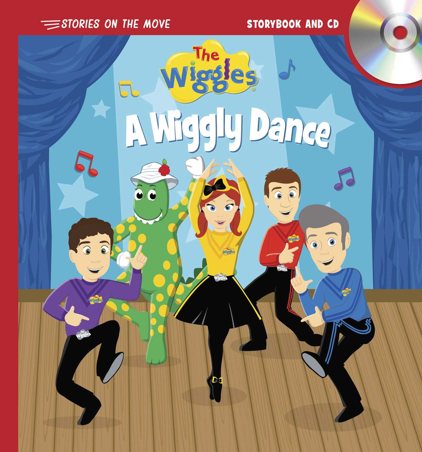 The Wiggles: Stories on the Move: A Wiggly Dance: Book and CD: The ...