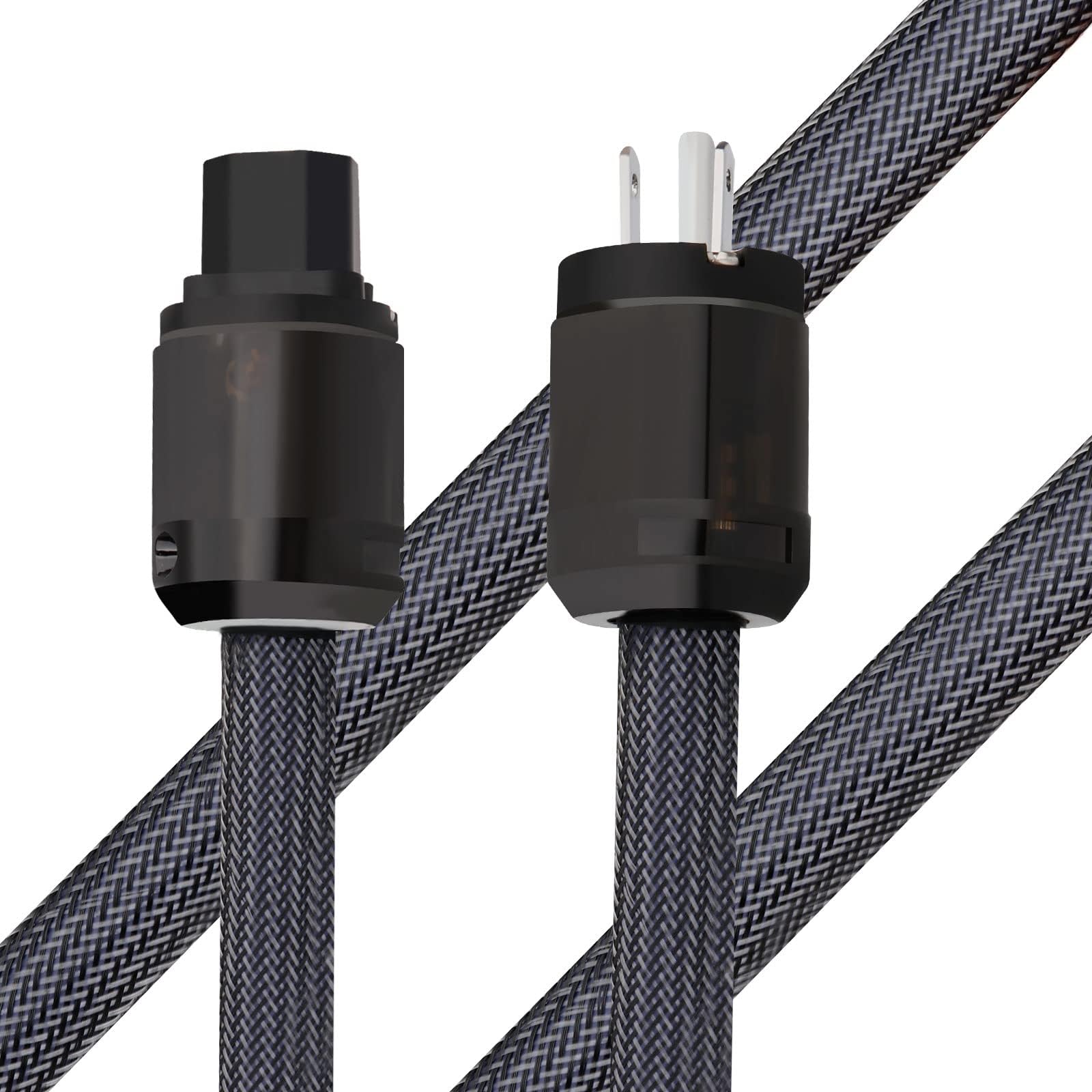 Amazon.com: Audiophile AC Power Cable - ELNONE 10AWG HiFi Power Cord 3 ...