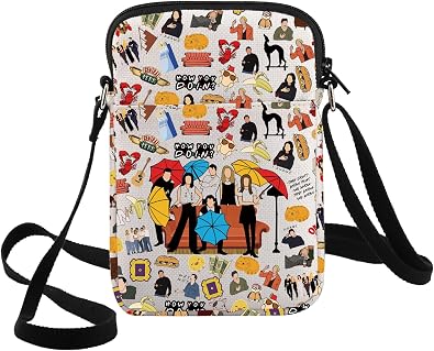 G2TUP Friend TV Show Crossbody Bag Rachel & Ross Fans Gift How You Doin ...