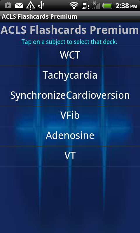 ACLS Flashcards Premium - App on Amazon Appstore