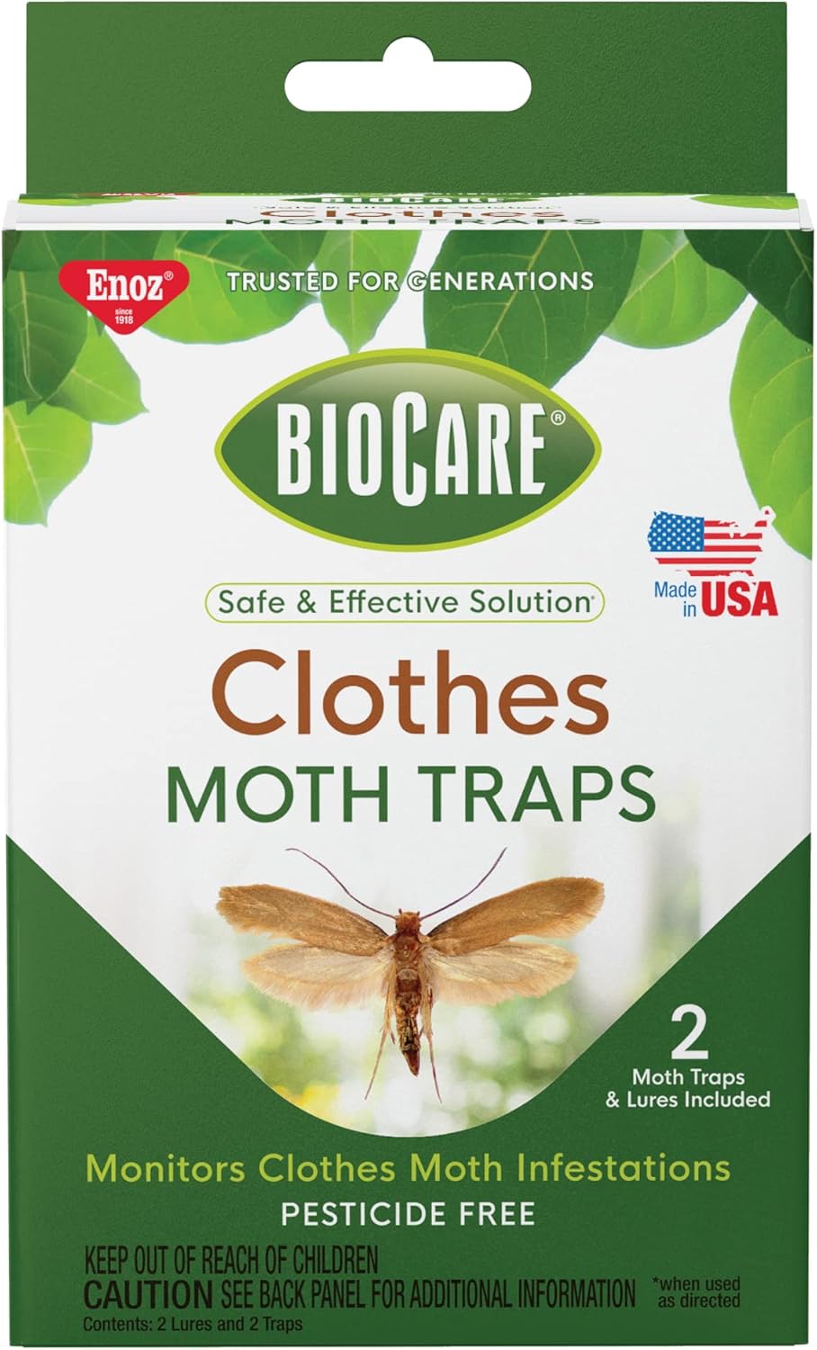 Springstar S1524 Jumbo Clothes Moth Trap : Amazon.co.uk: Garden