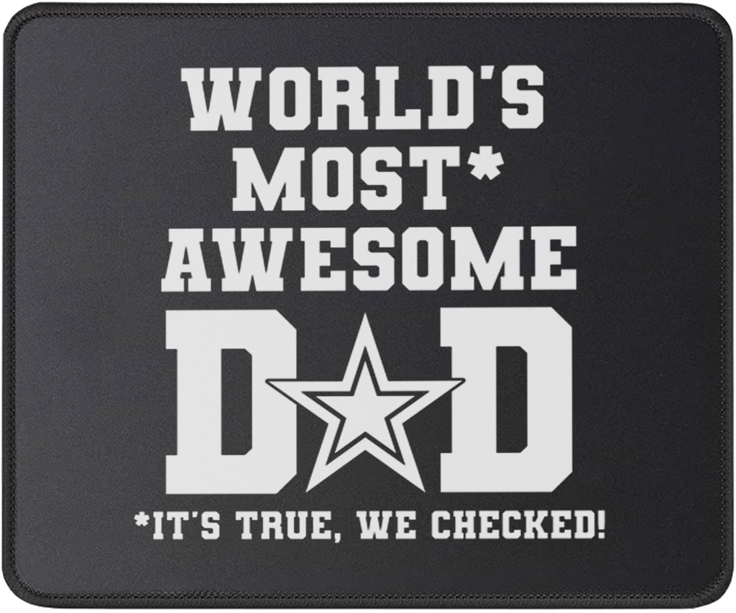 Amazon.com: World's Most Awesome Dad Mouse Pad - Funny Computer Mouse ...