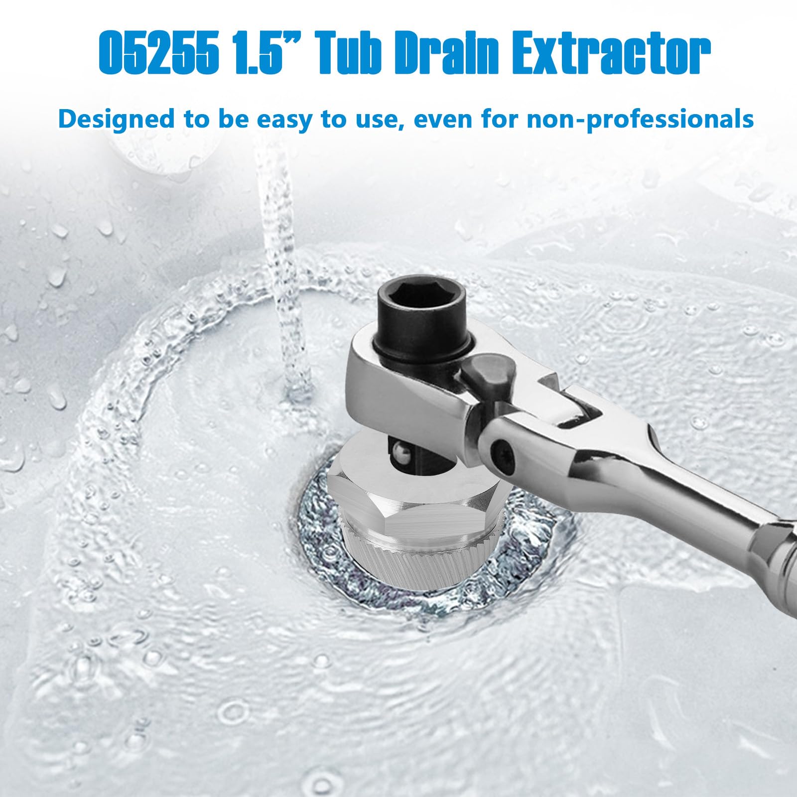 Bathtub Drain Tool Tub Tool Removes Stubborn 1 5 Inch Bath Drains