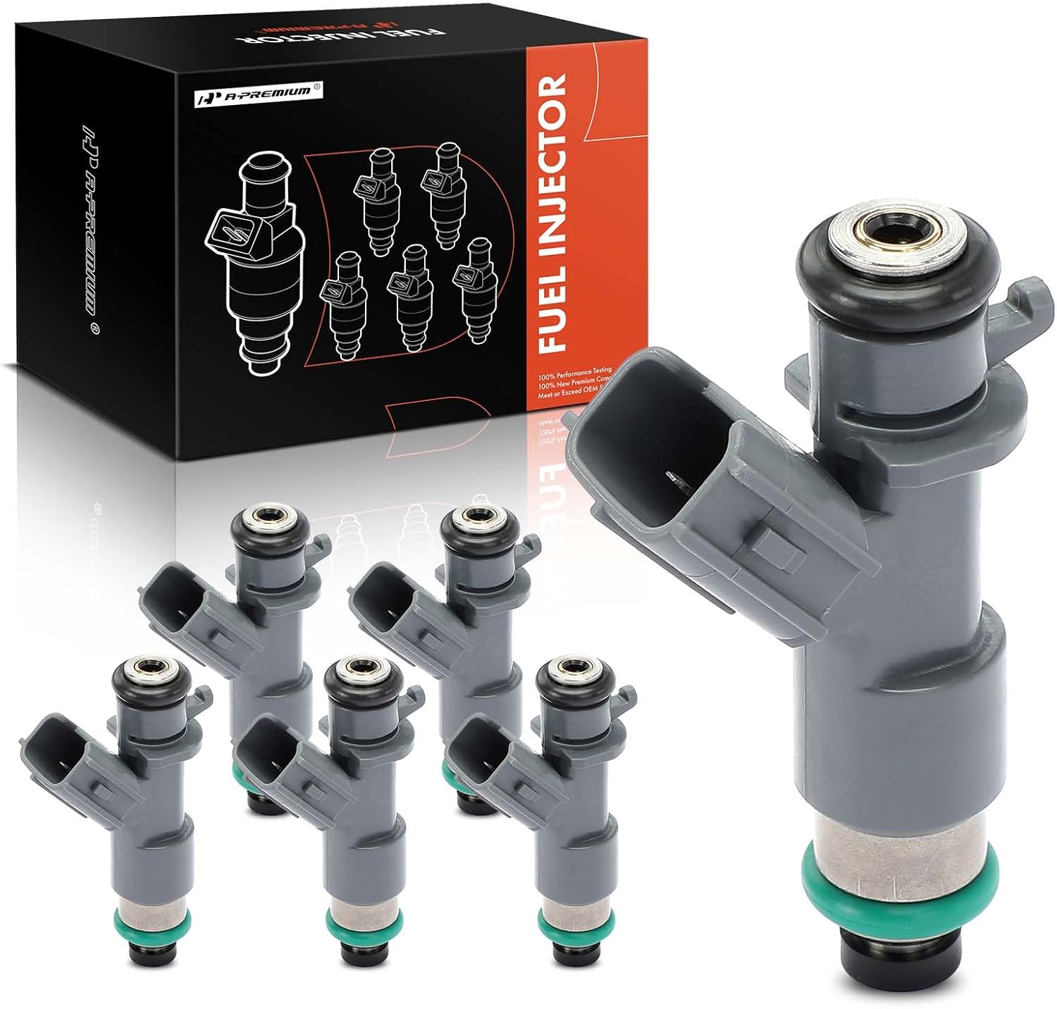 Amazon.com: A-Premium Fuel Injectors Set of 6 Compatible with Honda ...