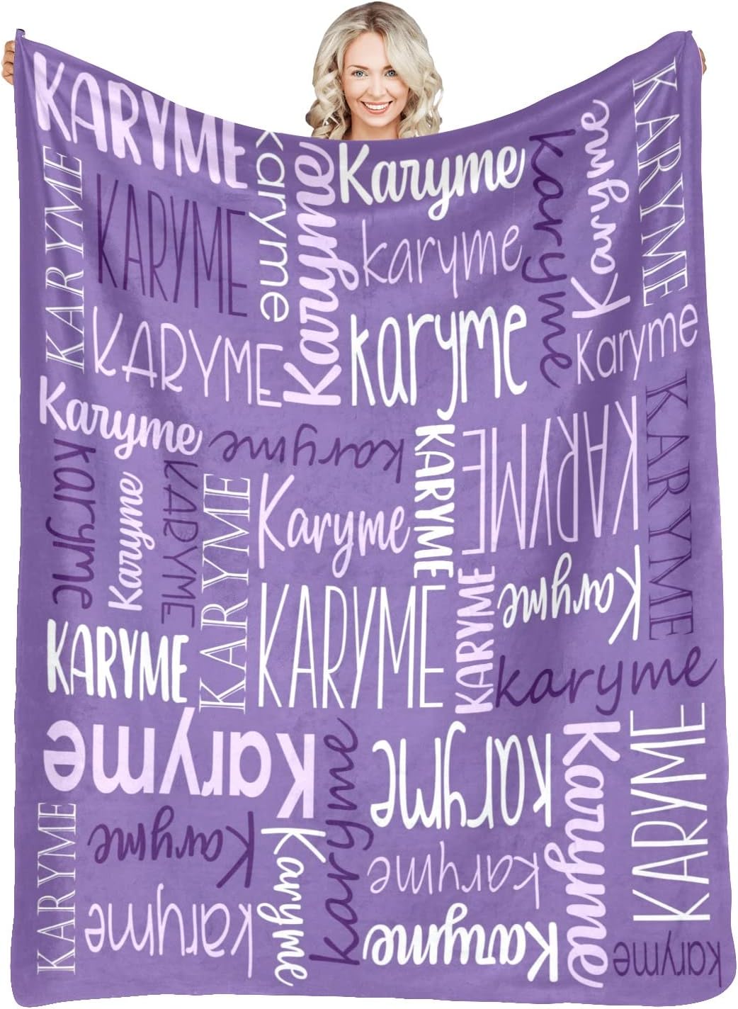 Amazon.com: Personalized Blankets with Names Baby Gifts for Girls Boys ...