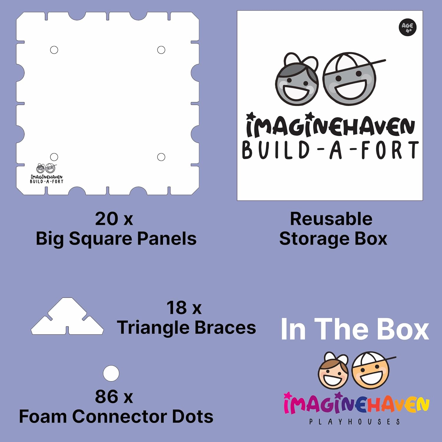Build A Fort Kit - Cardboard Fort Building Kit - Thailand | Ubuy