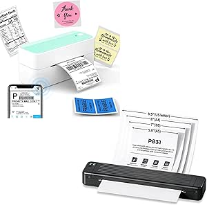 Amazon.com : Itari Bluetooth Shipping Label Printer 4x6 - Thermal Label ...