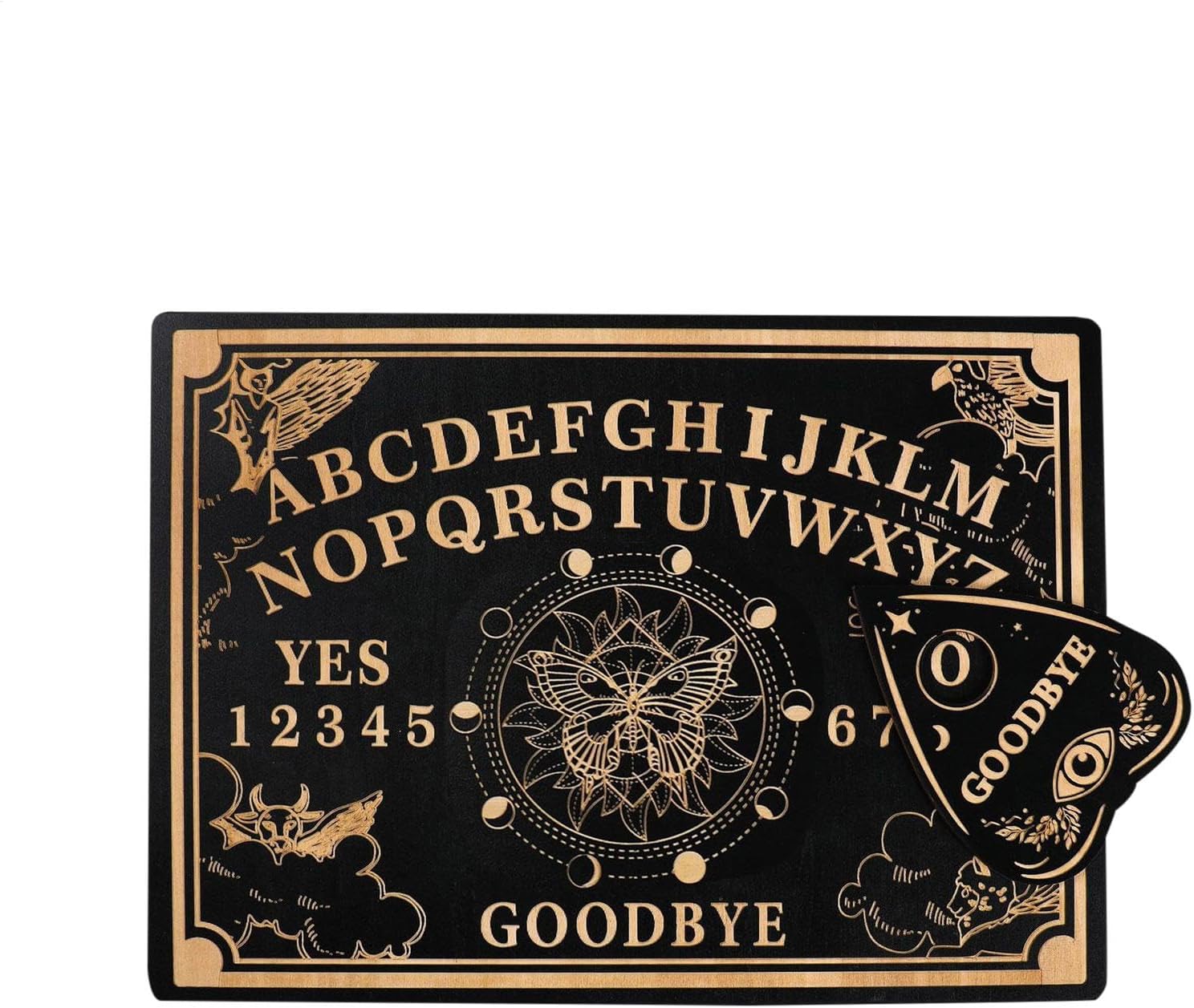Vintage Ouija Board - Abundant Witch Pendulum Board Kit/Vintage Ouija ...