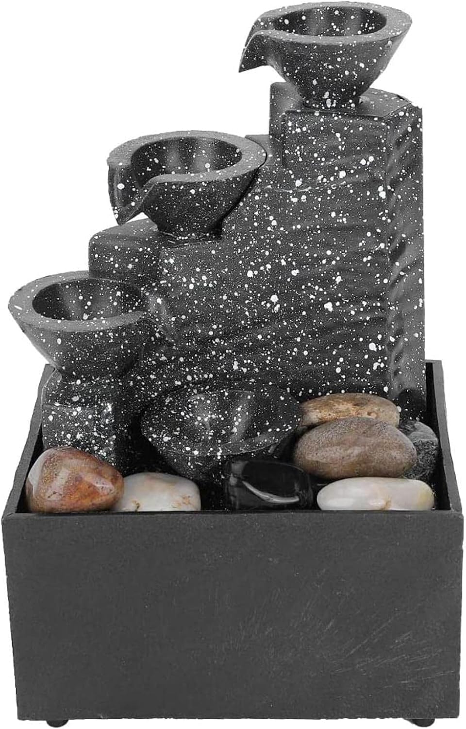 Amazon.com: BHDD Tabletop Fountain, Desktop USB Small Water Fountains ...