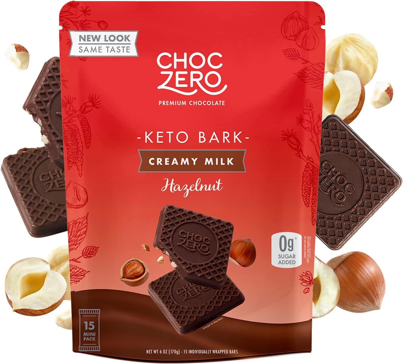 Amazon.com : ChocZero Keto White Chocolate - No Sugar Added, Low Carb ...