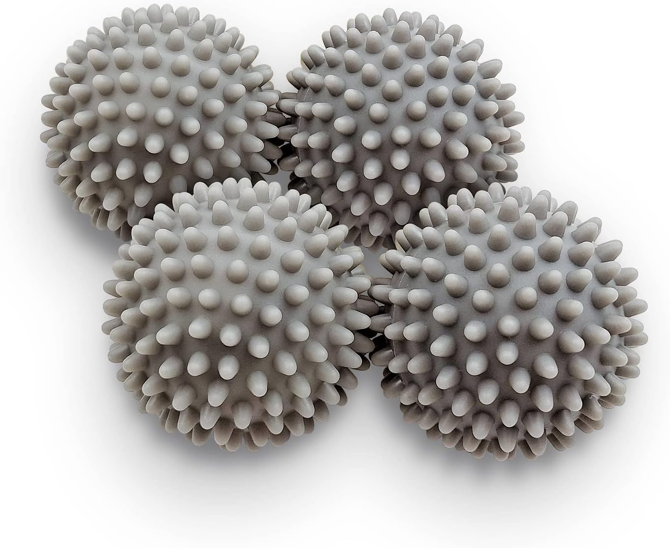 Amazon.com: Dryer Balls 4 Pack - Non-Toxic Reusable Dryer Balls (Gray ...