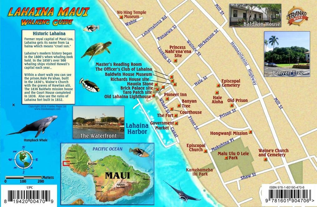 Lahaina Tour Map Hawaii With Ohahu Maui Guided Tour | Insight