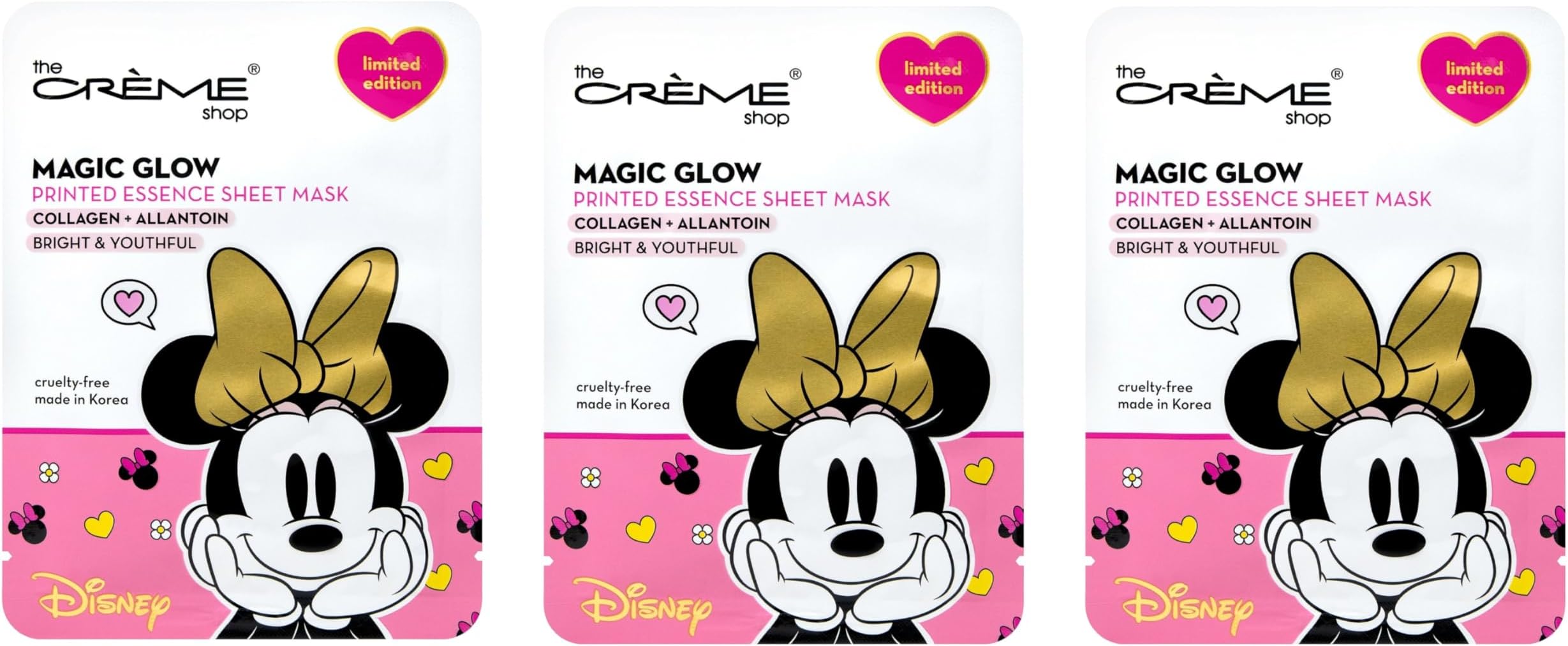 Amazon.com : The Crème Shop | Minnie’s Magic Glow Printed Essence Sheet ...