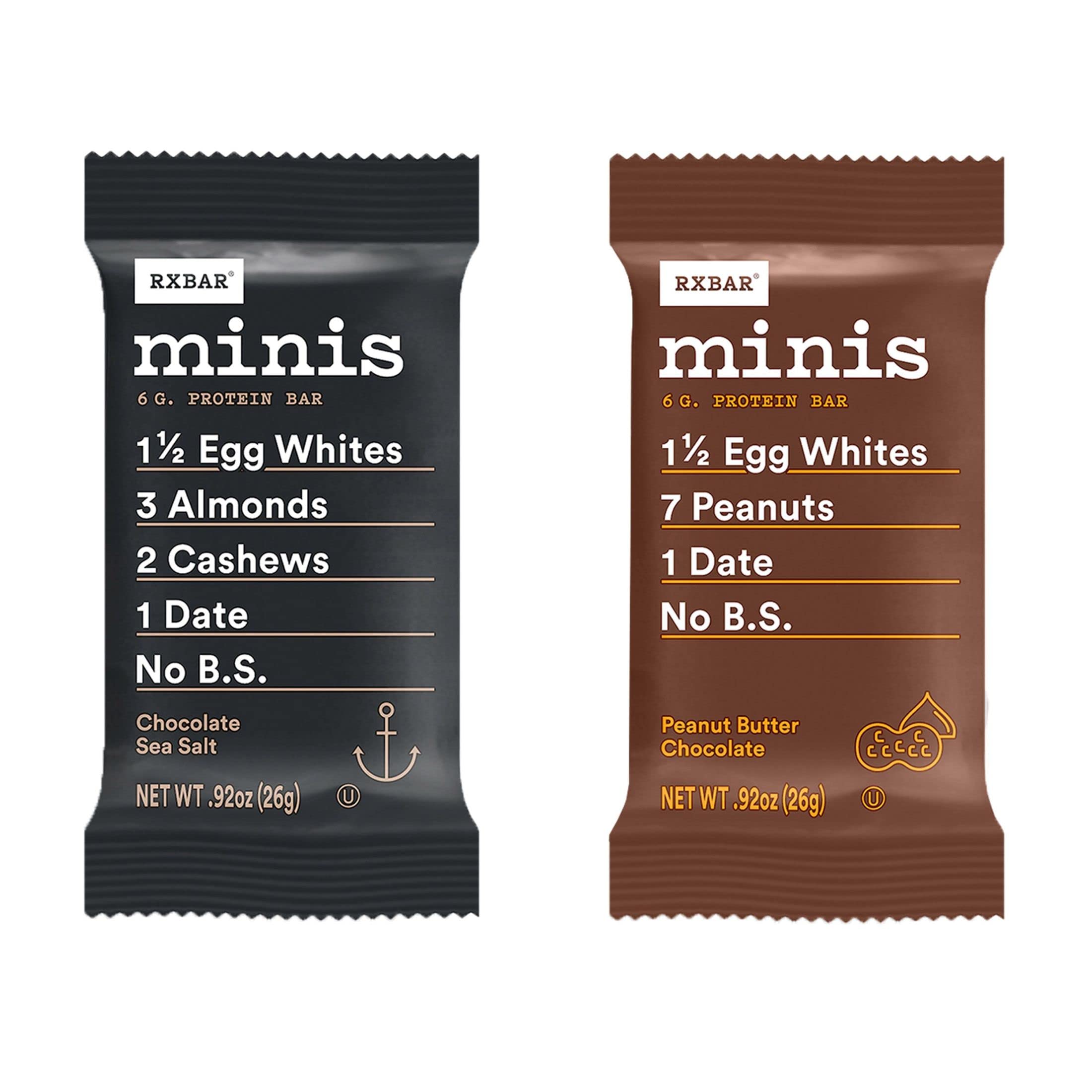 Snapklik.com : RXBAR Minis Protein Bars, 6g Protein, Gluten Free Snacks ...
