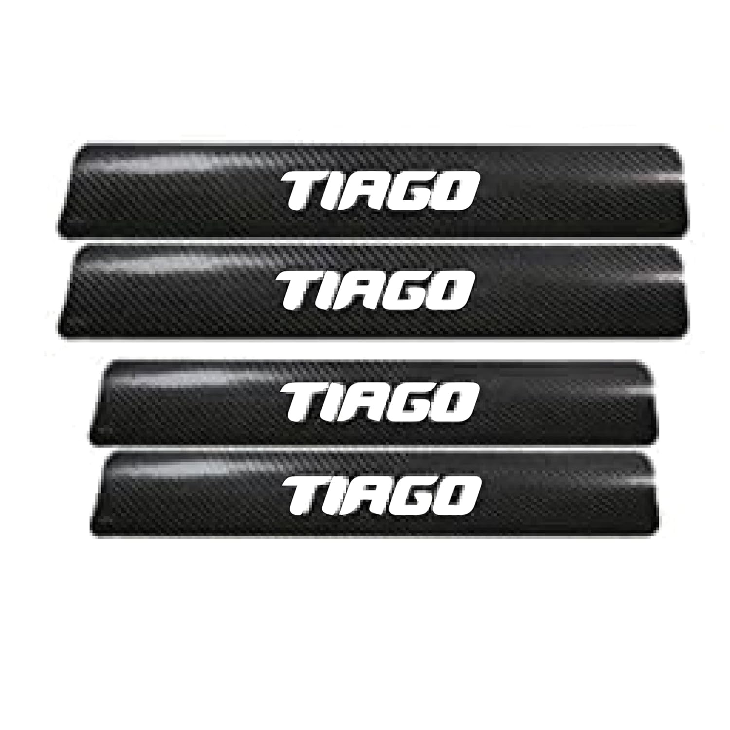 ISEE 360® 4 PCS Anti-Scratch Car Door Sill Scuff Guard Car Stickers ...