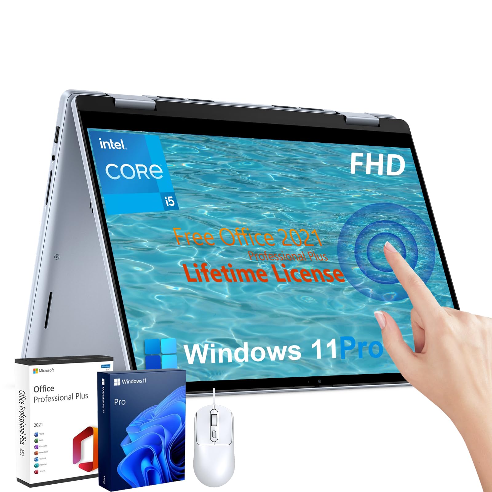 Amazon.com: Dell Inspiron 7440 Business Laptop - with 8in1 CD/DVD Drive ...