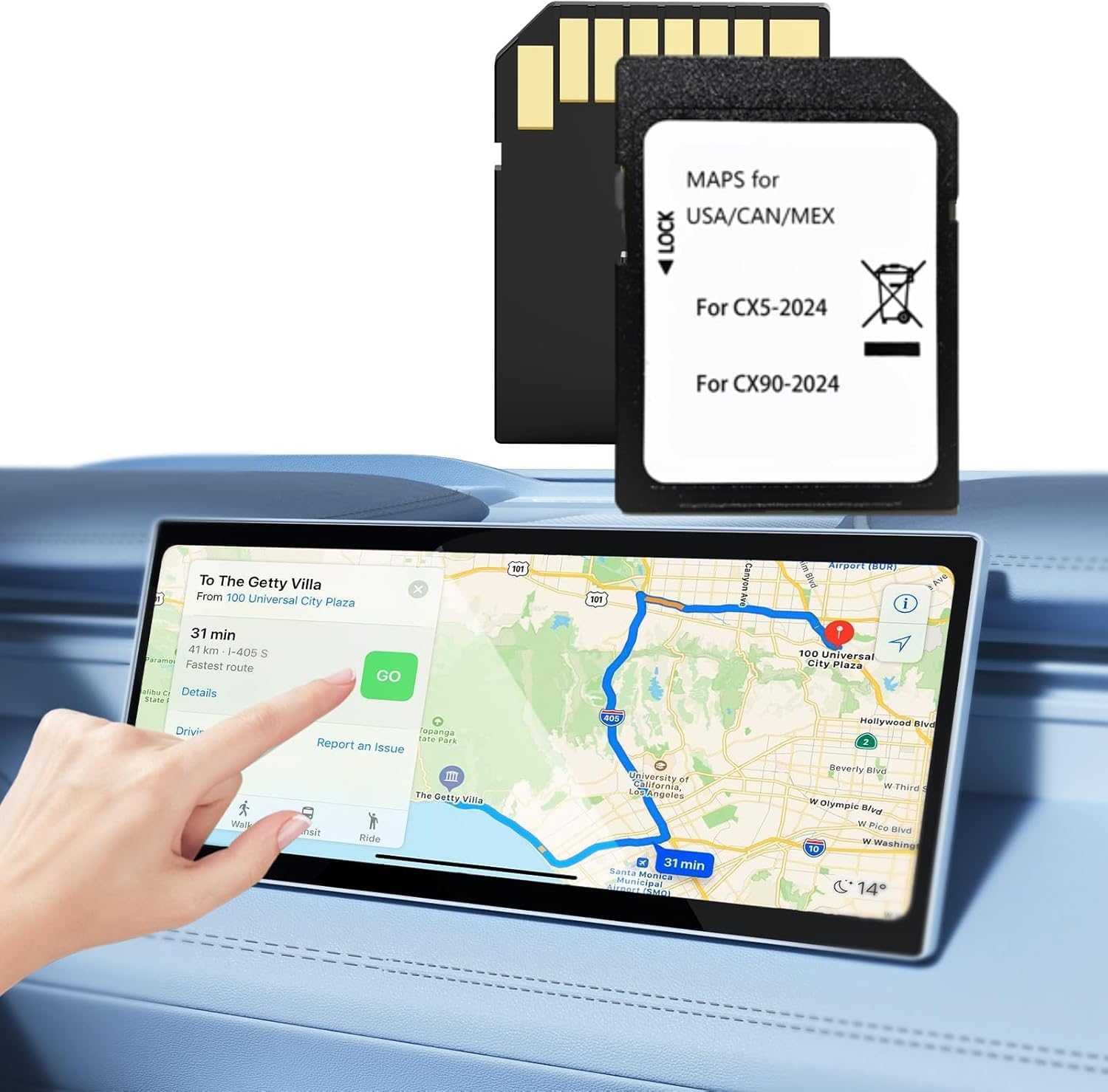 Amazon.com: Upgraded KMV6 66 EZ1 Latest Navigation SD Card Compatible ...