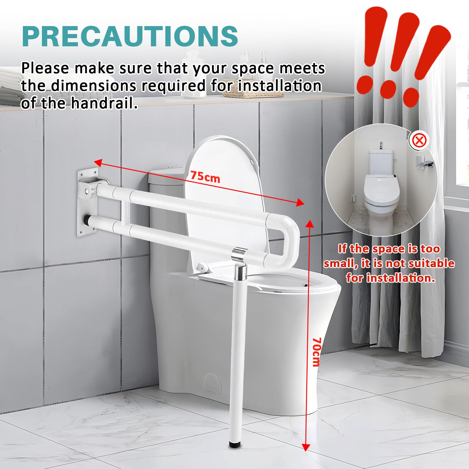 Installing Hand Rail Bathroom Cornwall Comfort: Installing Electric