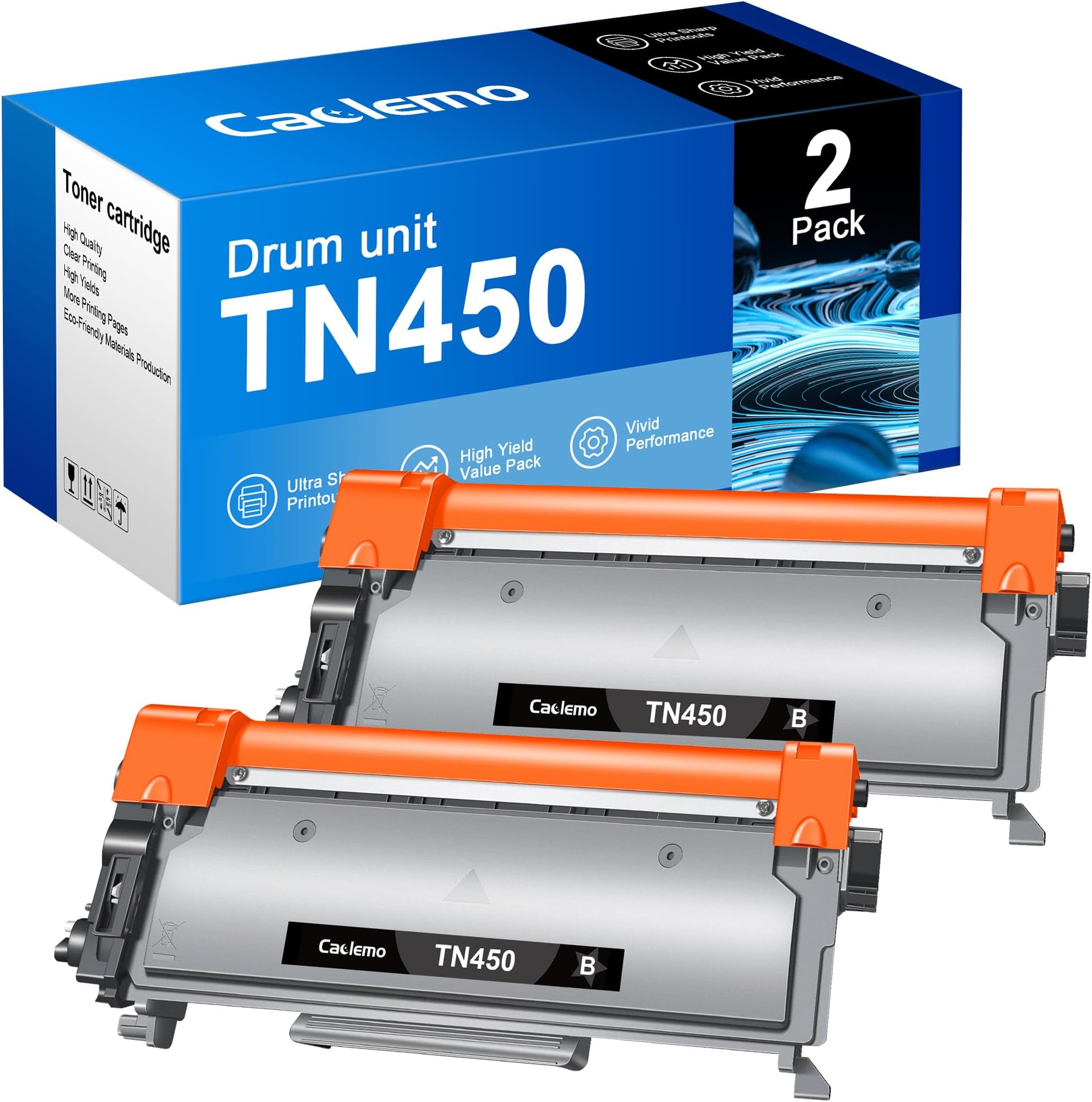 Amazon.com: TN450 TN-450 Toner Cartridge High Yield, Compatible ...