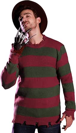 Amazon.com: Arvilhill Suéter de Halloween Freddy para hombre, disfraz ...