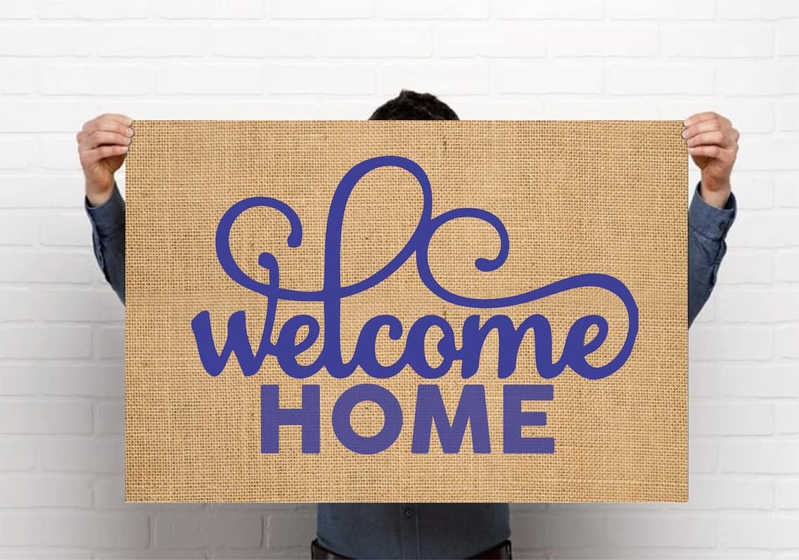 SVM CRAFT® Burlap Welcome Banner 6 : Amazon.in: Home & Kitchen