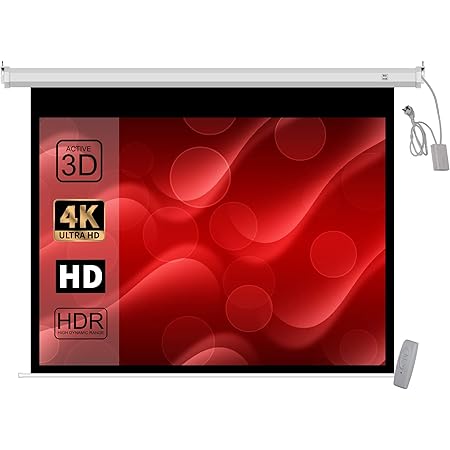 Big VUE 1 cm Edge Fixed Frame Projector Screen 16:9 Diagonal Active 3D ...