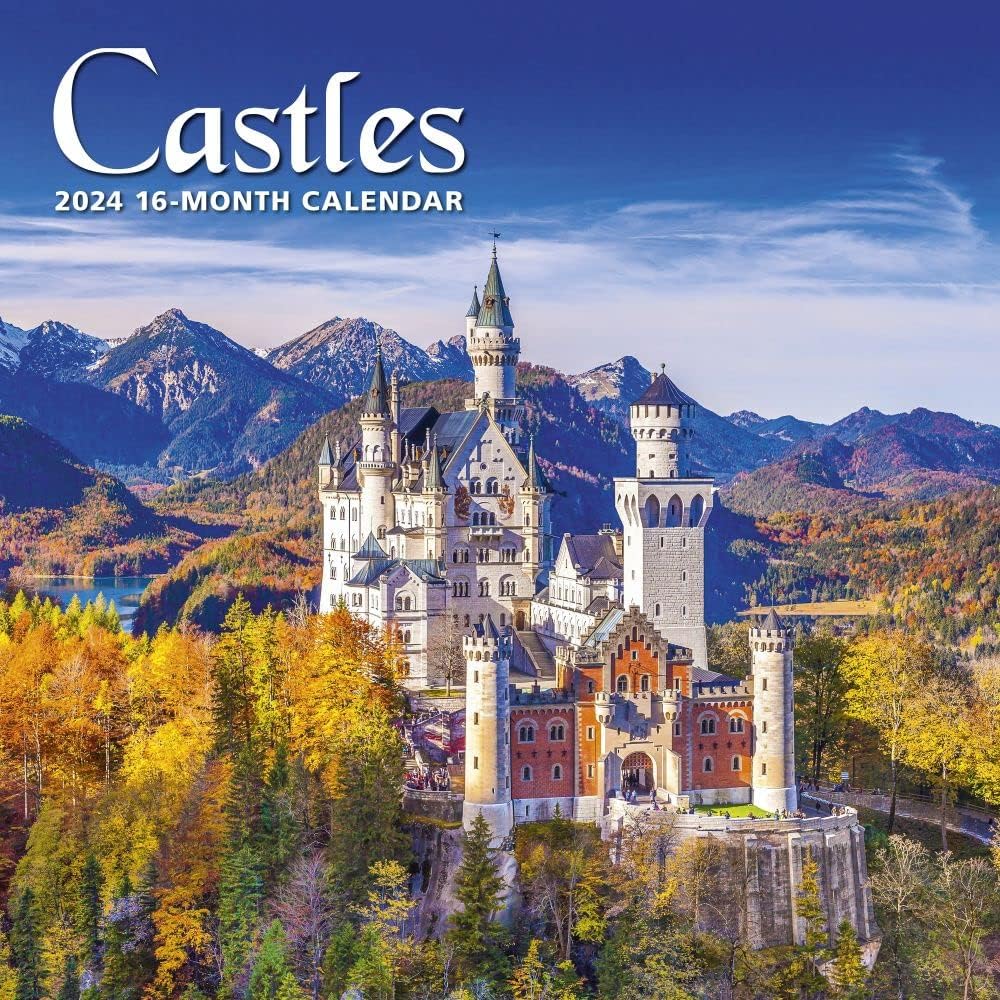 Amazon.com: Calendar Ink, Castles 2024 Wall Calendar : Office Products