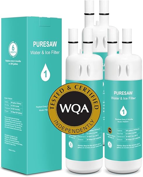 Amazon.com: PURESAW W10295370A Water Filter Replacement Compatible with ...