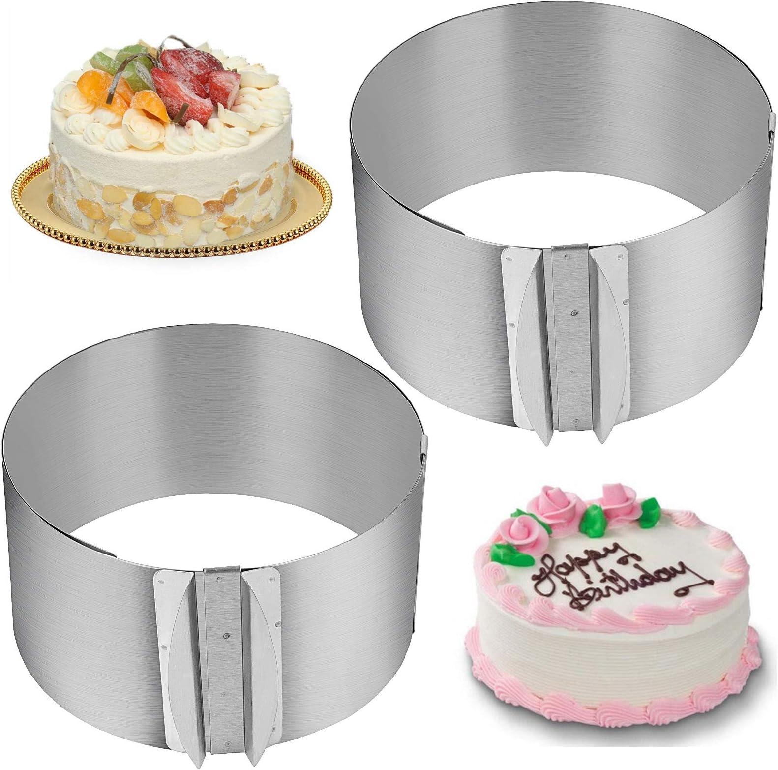 Amazon.com: Menz Stahlwaren GmbH Cake ring – Made in Germany ...