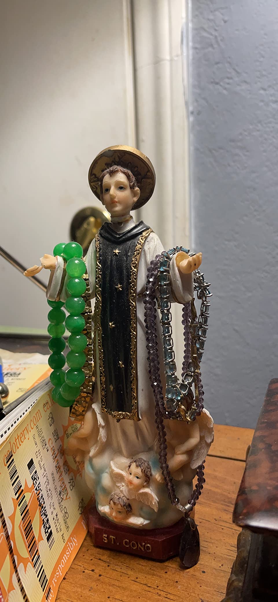 Amazon.com: Love's Gift Estatua de San Cono Estatua de San Cono : Hogar ...