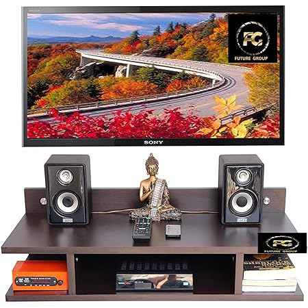 Future Generation v Group Wooden TV Setup Box Stand/Remote Holder (51 x ...