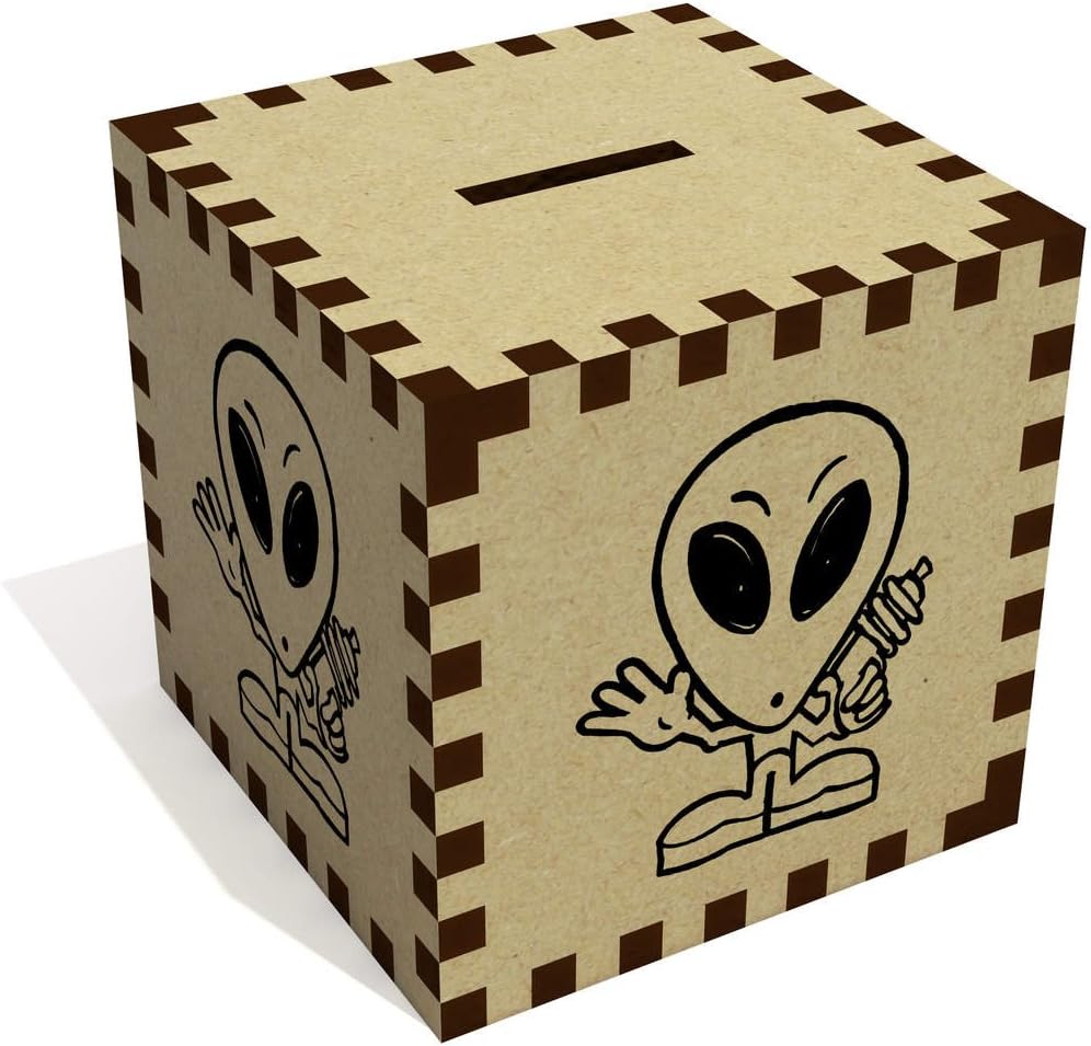 Amazon.com: 'Shocked Alien' Money Box / Piggy Bank (MB00042087) : Toys ...