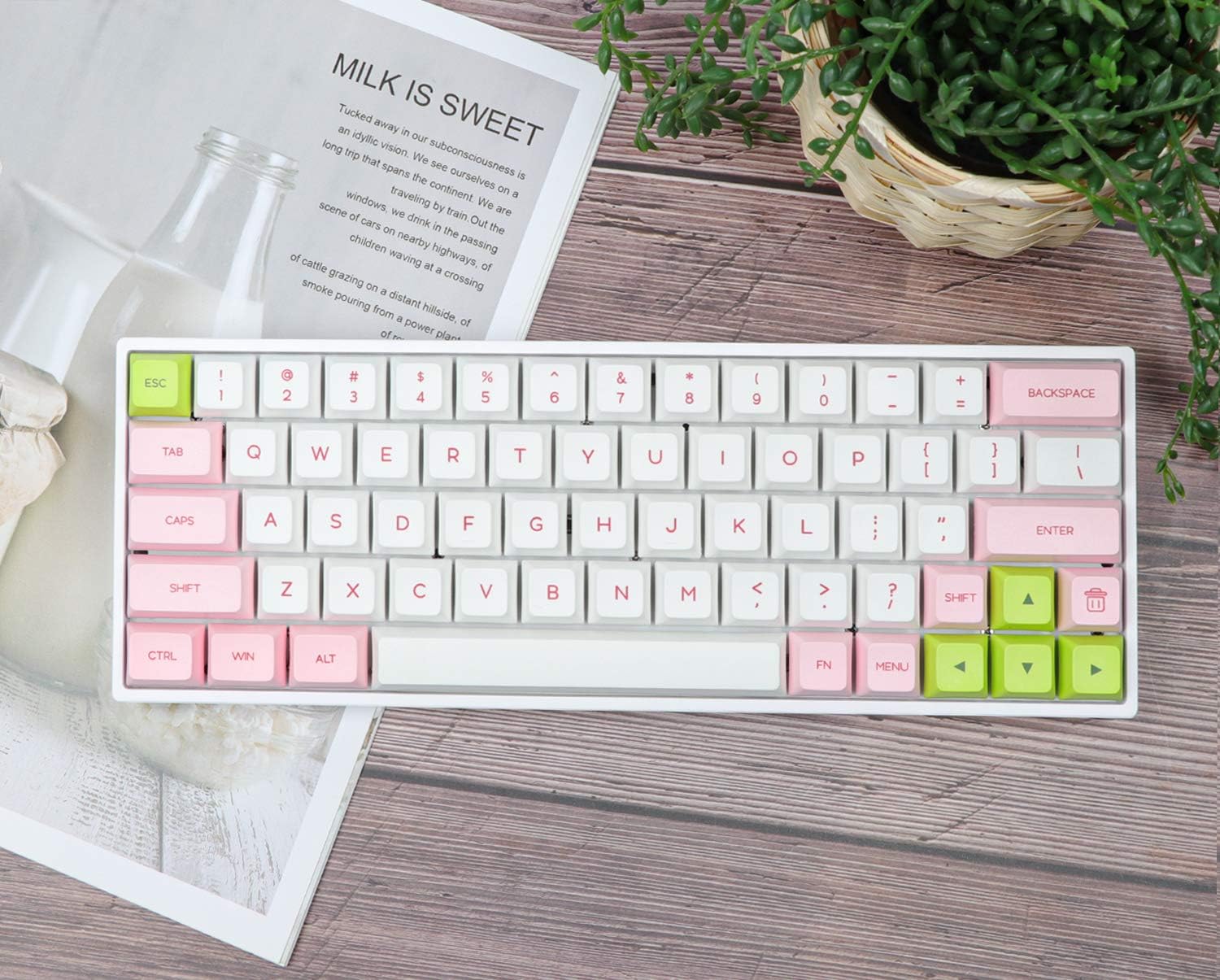 Buy EPOMAKER SKYLOONG SK64 64 RGB బ్యాక్ లిట్, PBT కీక్యాప్స్, విన్ ...