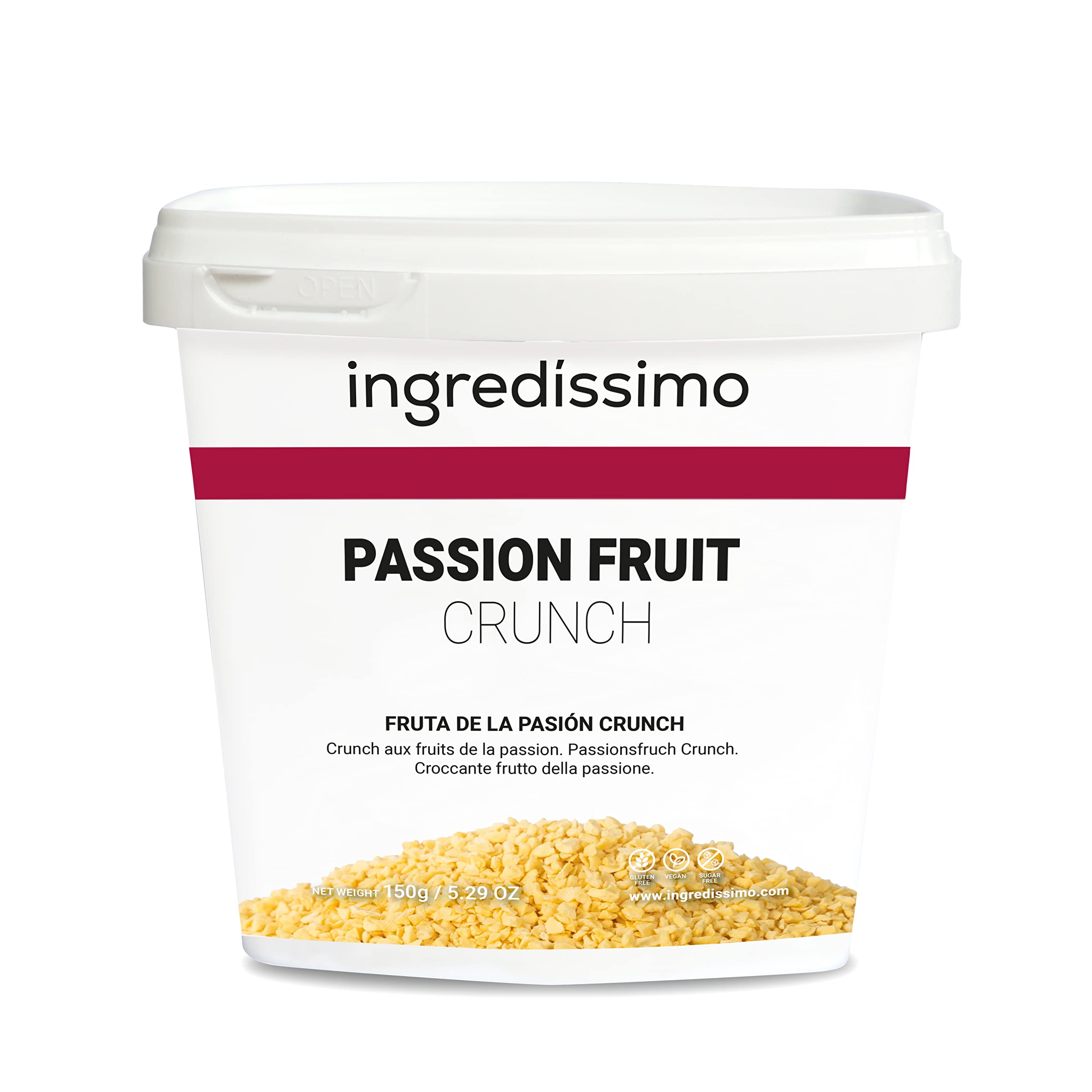 INGREDISSIMO - Fruta de la Pasión Liofilizada Crunch, Fruta Seca ...