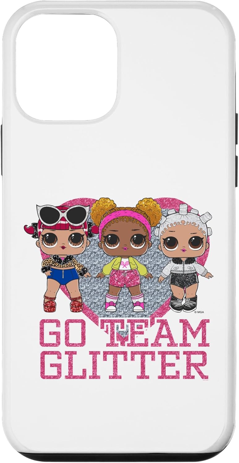 Amazon.com: iPhone 12 mini L.O.L. Surprise! Go Team Glitter Heart ...