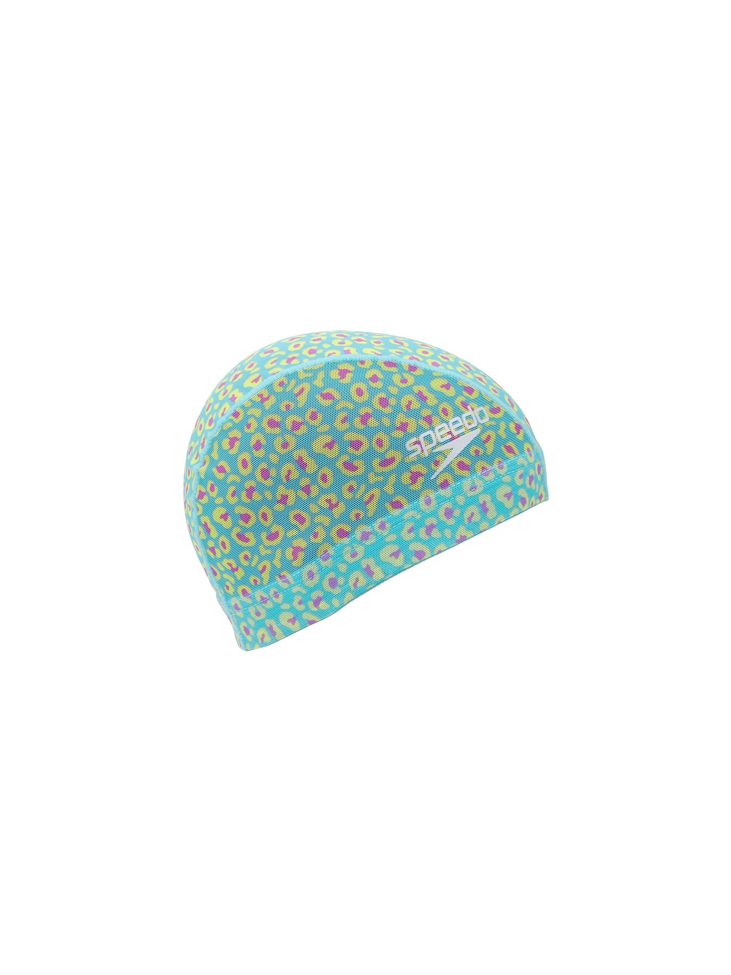 Amazon | Speedo(スピード) スイムキャップ Leopard Mesh Cap レオパードメッシュキャップ SE12452 ...