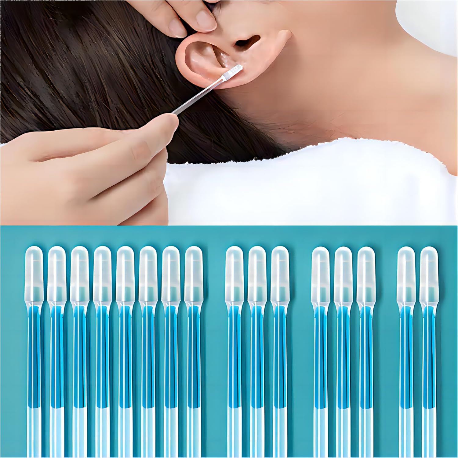 Amazon.com: 48 Pcs Enhanced Adhesive Ear Digging Stick for Children's ...