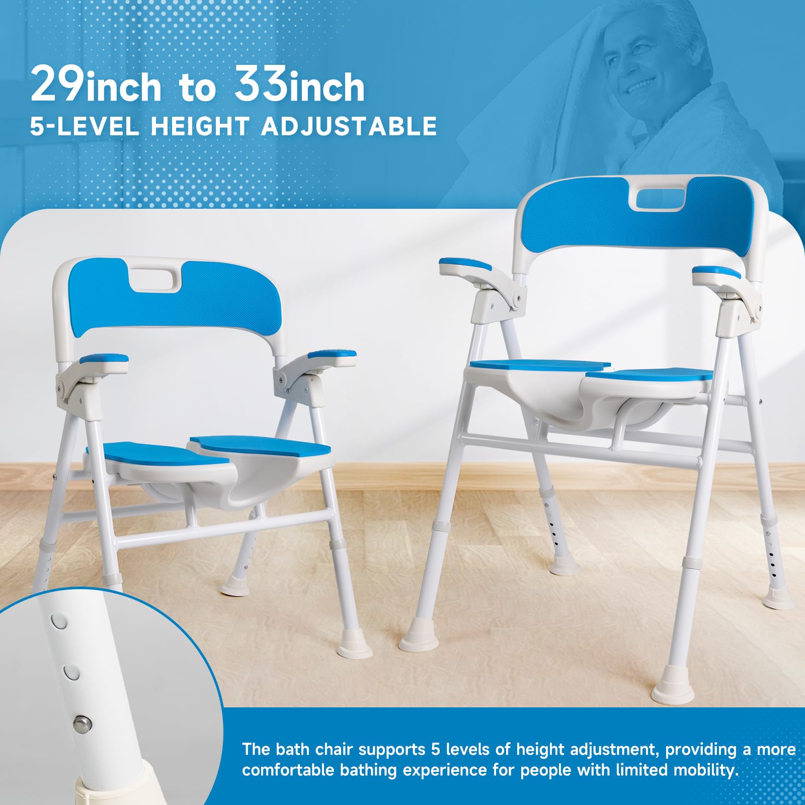 Snapklik.com : CQmuniu Shower Chair