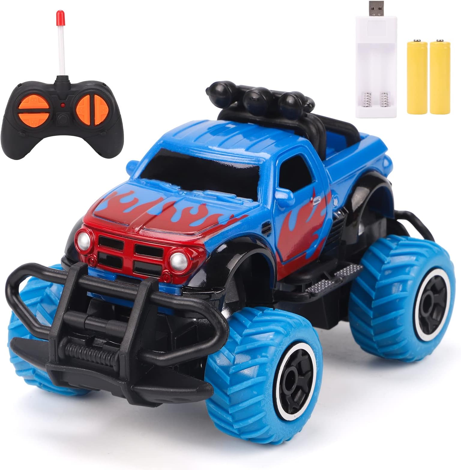 ZeroPlusOne® RC Car for Kids, 1:18 Transform Car Robot, 2.4GHz ...