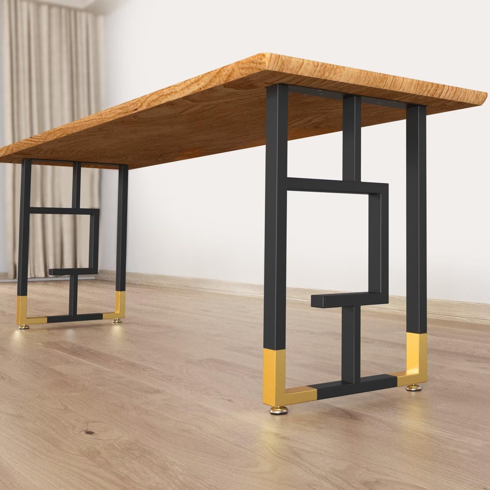 Amazon.com: WAKKNA Table Legs 28 inch Height, Industrial Heavy Duty ...