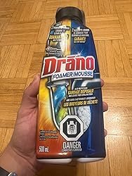 Drano Foamer Drain Clog Remover and Cleaner for Shower or Sink Drains ...