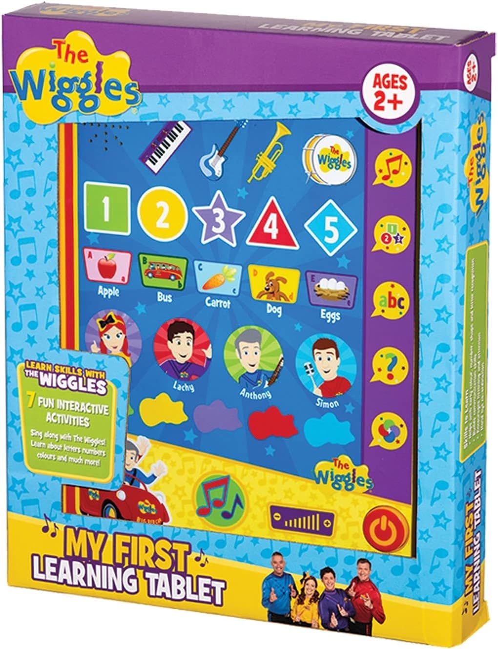 Amazon.com: The Wiggles Toys My First Learning Tablet, Educational Toys ...