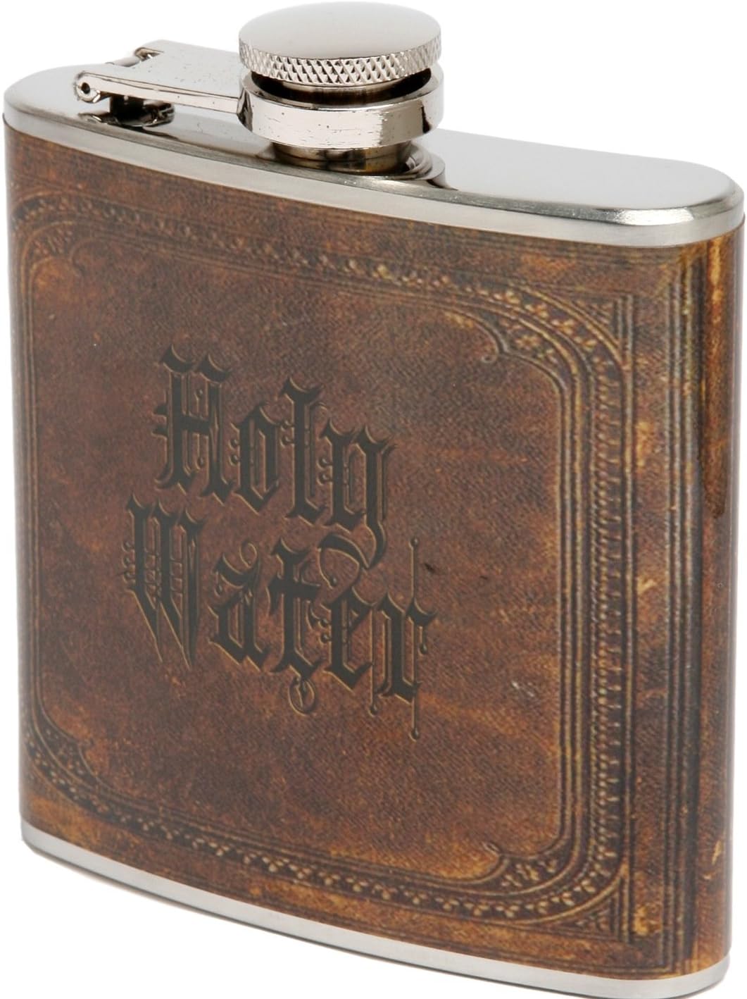 Amazon.com | Metal Morphosis Holy Water Stainless Steel Flask: Alcohol ...