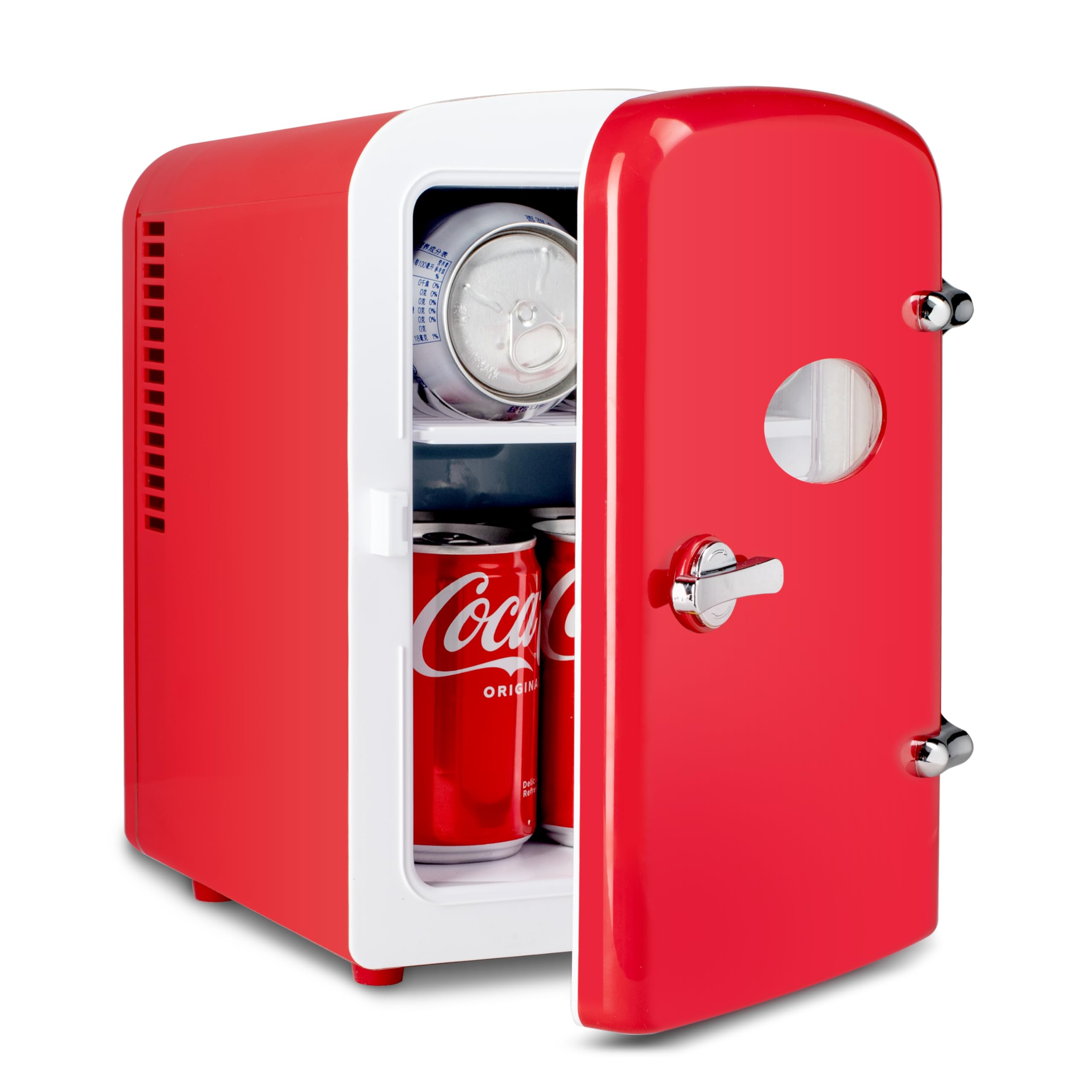 Amazon.com: Simple Deluxe 4L Portable Mini Fridge Warmer and Cooler Six ...