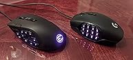 Amazon.com: EVGA X15 MMO Gaming Mouse, 8k, Wired, Black, Customizable ...