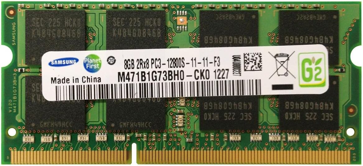 Samsung 4GB DDR3 PC3-12800 1600MHz 204-Pin SODIMM Laptop Memory Module ...